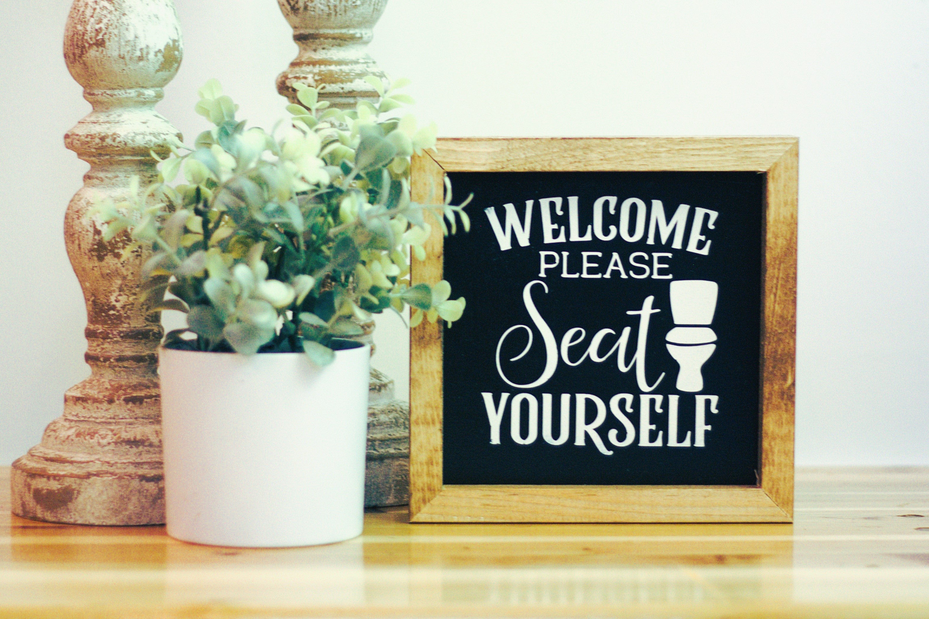 Welcome Please Seat Yourself – CopperTop Designs